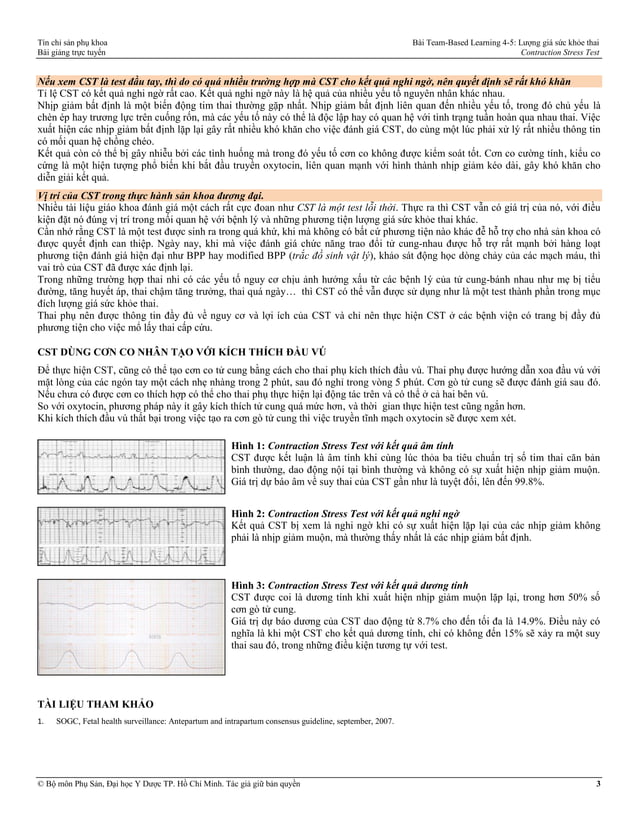 CONTRACTION STRESS TEST | PDF