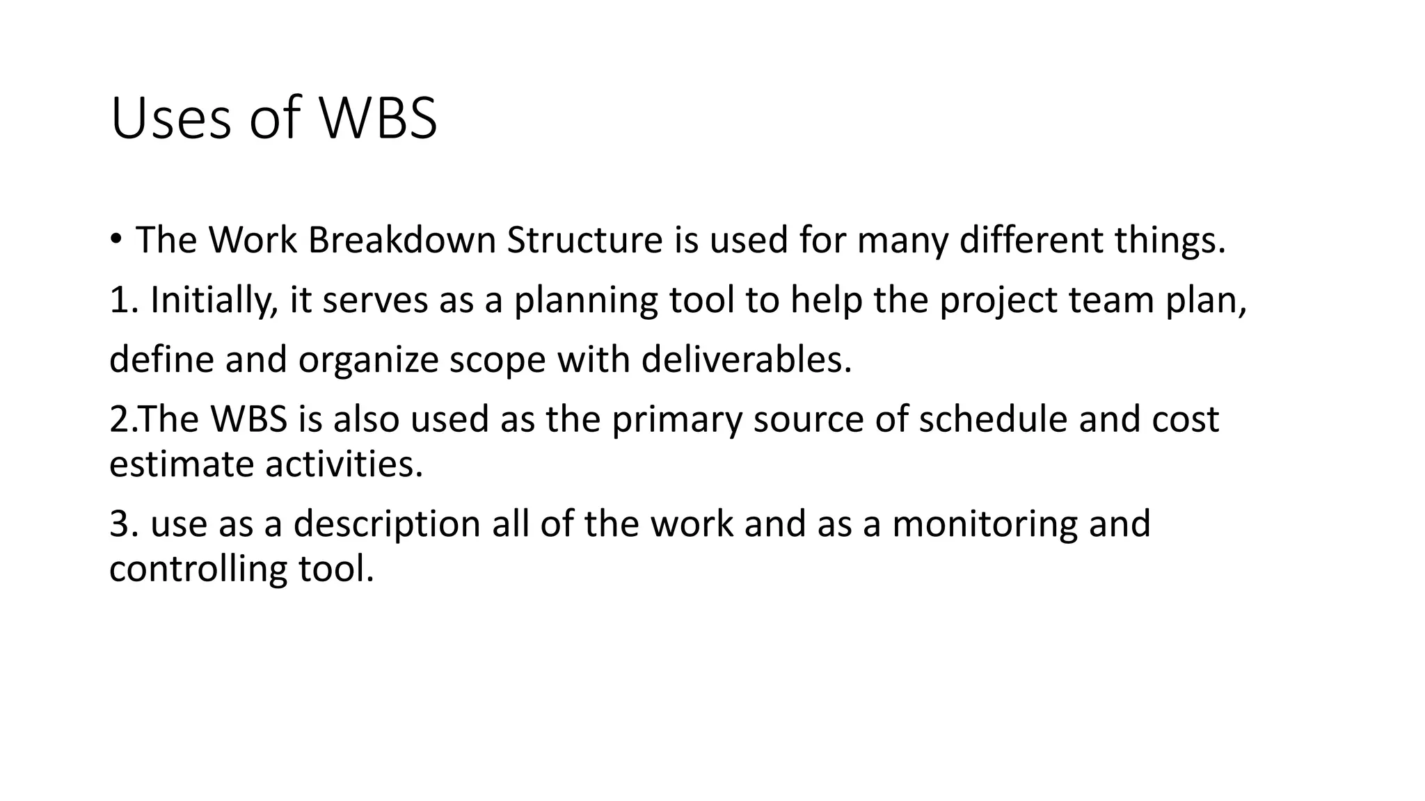 WBS-final-1.Project Management and Ethics.pptx | Business | Business ...