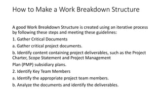 WBS-final-1.Project Management and Ethics.pptx | Business | Business ...