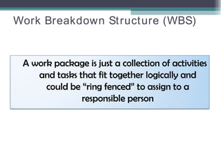 WBS Principles | PPT