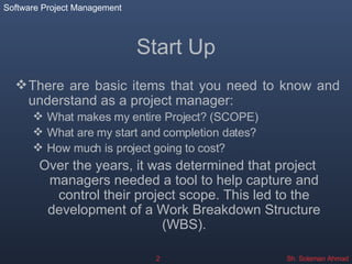 Wbs & Project Scheduling | PPT