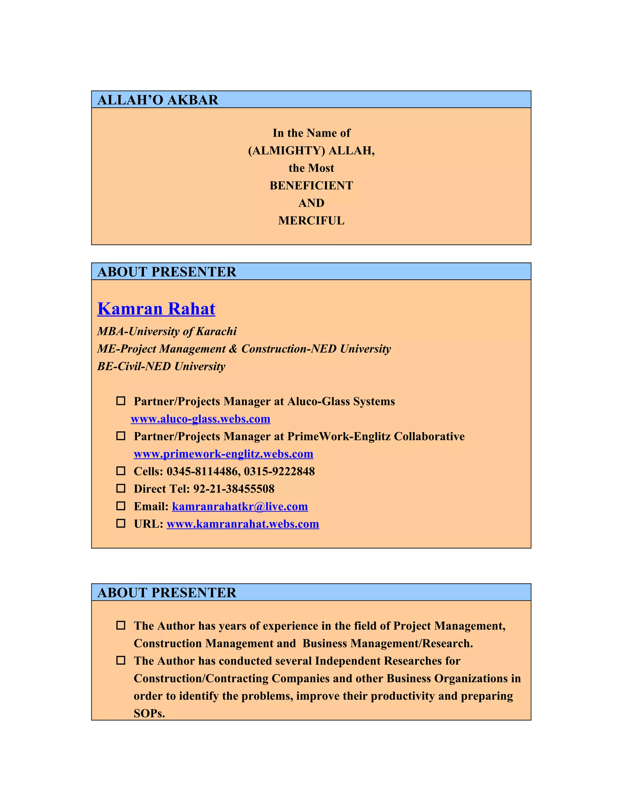 Level of Integration of Risk Breakdown Structure (RBS) and Work ...