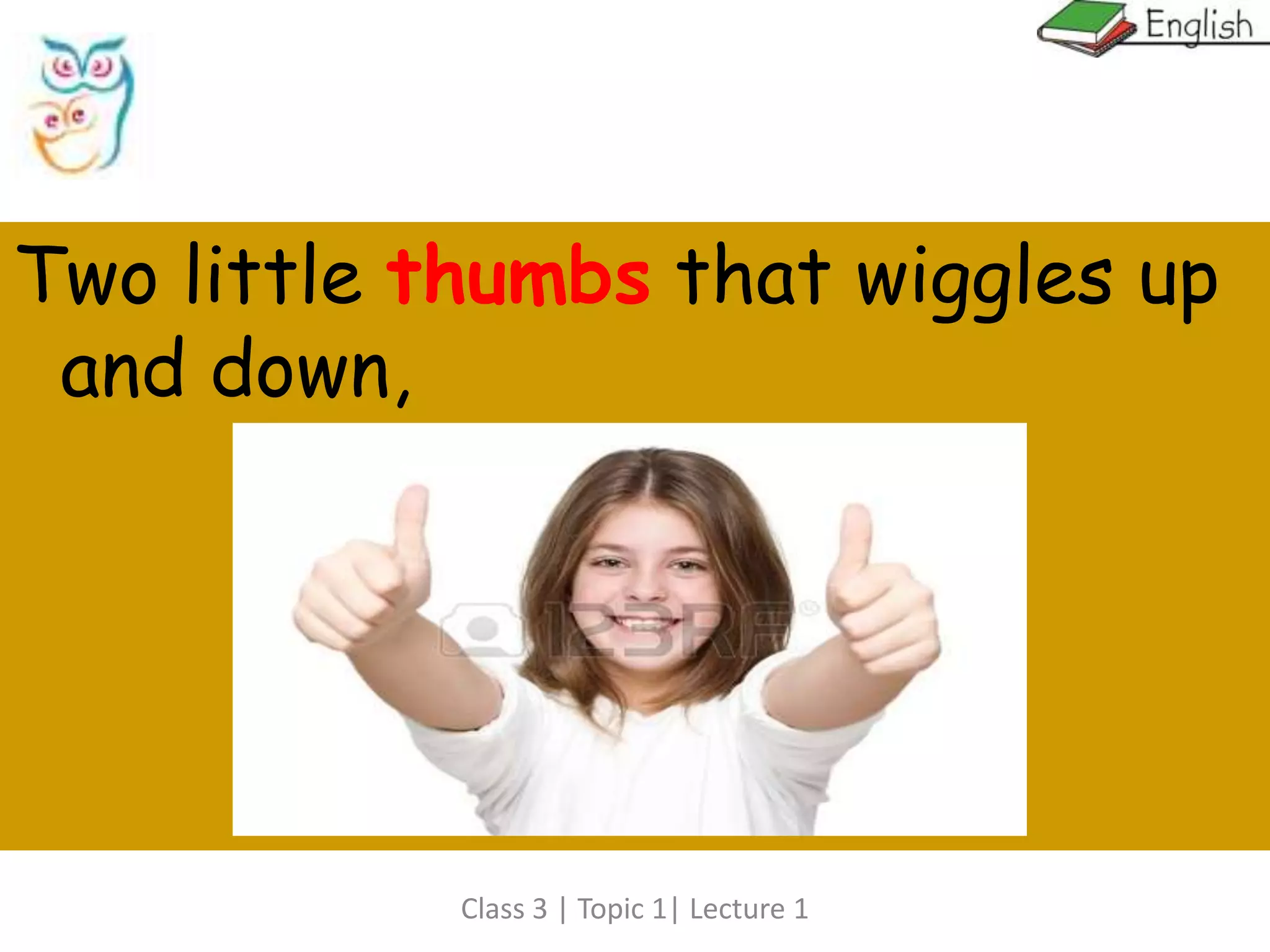 WBSE Class III-English | PPT
