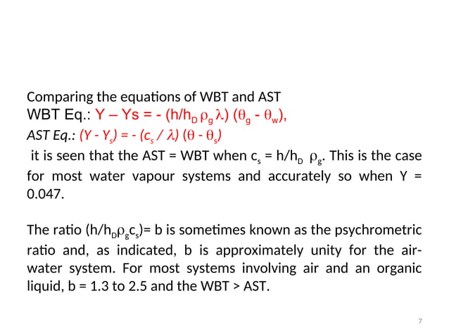 Wet Bulb Temperature and Adiabatic saturation temperature | PPT | Weather | Science