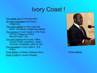 Ivory Coast | PPT