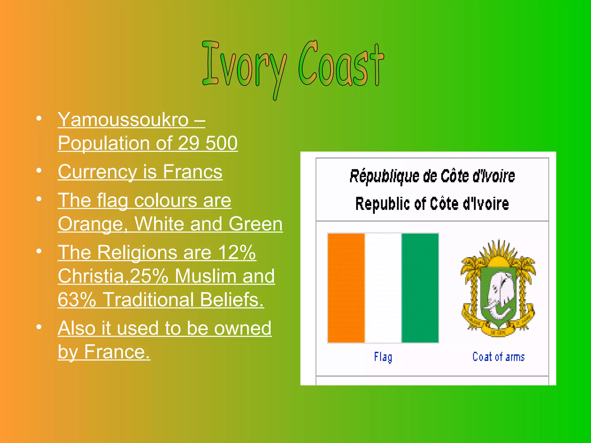 Ivory Coast | PPT