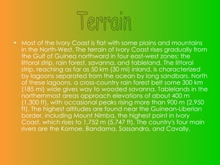 Ivory Coast | PPT