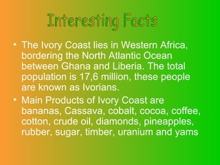 Ivory Coast | PPT