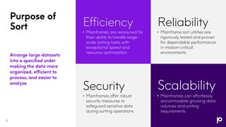 Mainframe Sort Operations: Gaining the Insights You Need for Peak ...