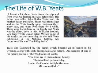 W.B. Yeats | PPTX