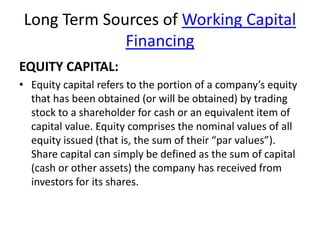 working capital management | PPTX