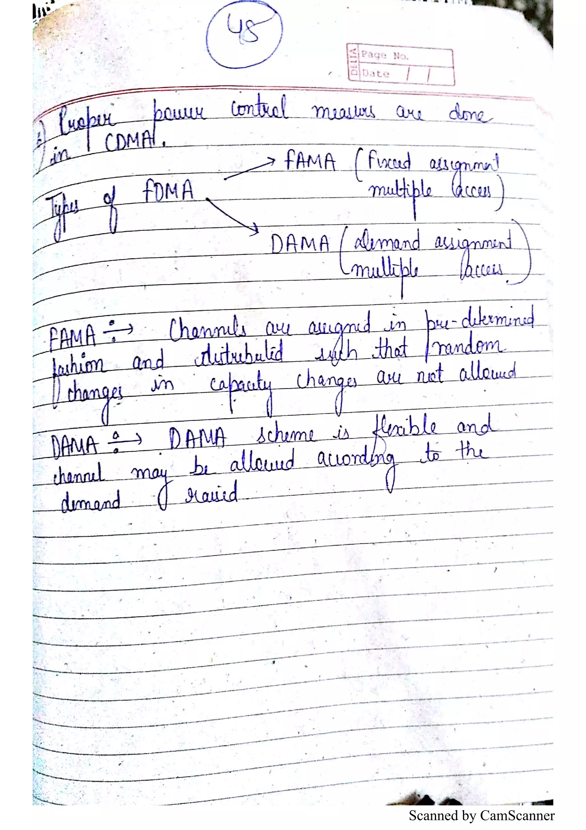 WIRELESS COMMUNICATION HANDWRITTEN NOTES FOR IP | PDF