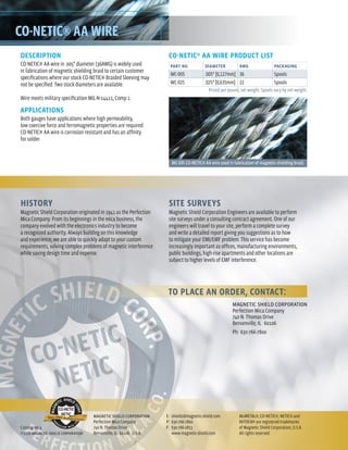 WC-4 Braid Conduit Cable & Wire | PDF