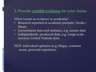 Academic Writing | PPTX