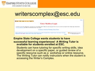Electronic Writing Resources | PPT