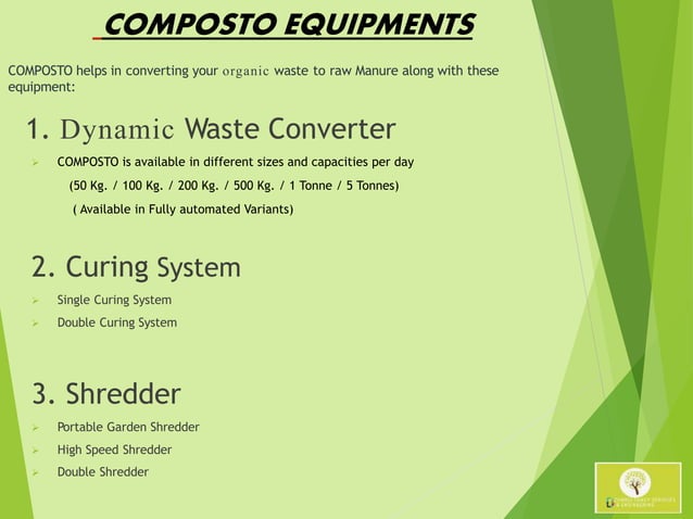 Organic Waste Converter | PPT