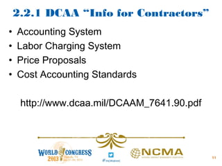 Implementing a FAR Part 31 Compliant Cost Accounting System | PPT