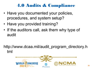 Implementing a FAR Part 31 Compliant Cost Accounting System | PPT
