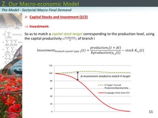 Developing a Soft Linkage between a detailed dynamic input-output macroeconomic model and a ...