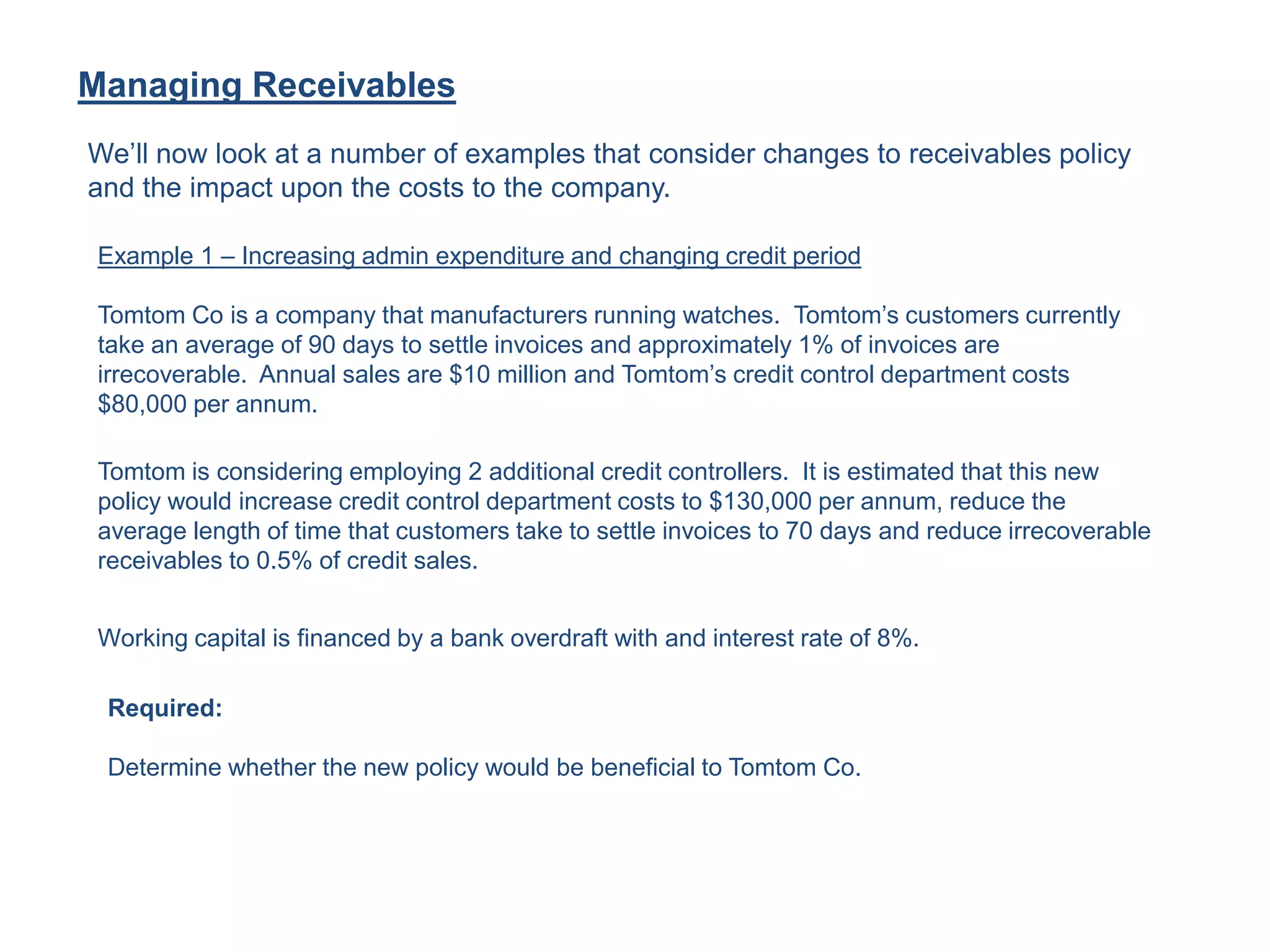 WC2 - Receivables - Student.pptx
