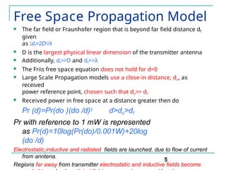 Wireless Communication Free space propagation model | PPTX