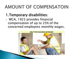 Workmen Compensation act (WCA), 1923 by Atikur Rahman | PPTX