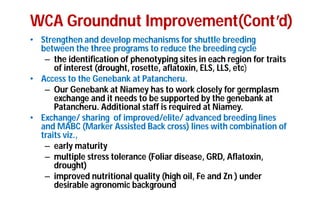 Asia Regional Program- Planning Meeting"Strengthening WCA-region ...