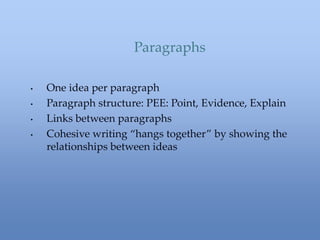 Academic writing workshop | PPTX