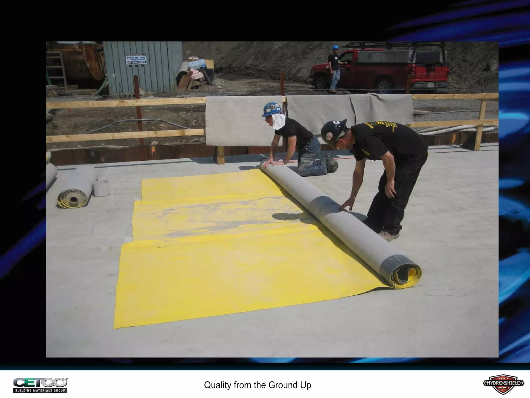 Coreflex Dual System Plaza Deck Waterproofing | PPT