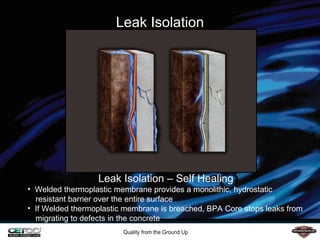 Coreflex Dual System Plaza Deck Waterproofing | PPT