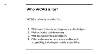 WCAG.pptx | Free Download