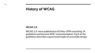 WCAG.pptx | Free Download