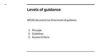 WCAG.pptx | Free Download