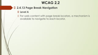 Implementing WCAG 2.2 into Your Digital Strategy | PPT