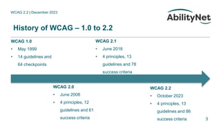 WCAG 2.2 - An Overview of the New Accessibility Guidelines.pptx