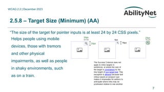 WCAG 2.2 - An Overview of the New Accessibility Guidelines.pptx