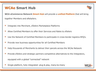 WCAe - Securing B2C Jobs | PPT