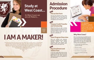 West coast High School Brochure | PDF