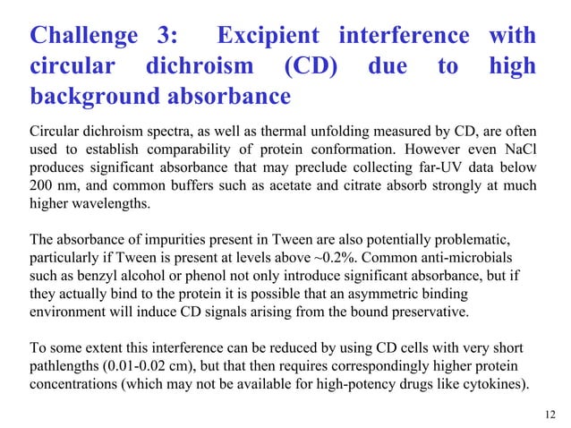 Challenges In Measuring Comparability Of Aggregation And Conformation