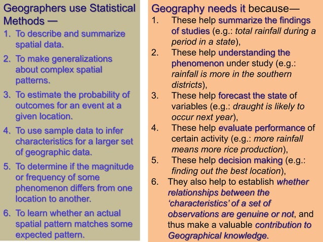 Sampling and Probability in Geography | PPT