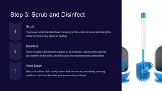 Guest room Toilet bowl cleaning procedure | PPTX