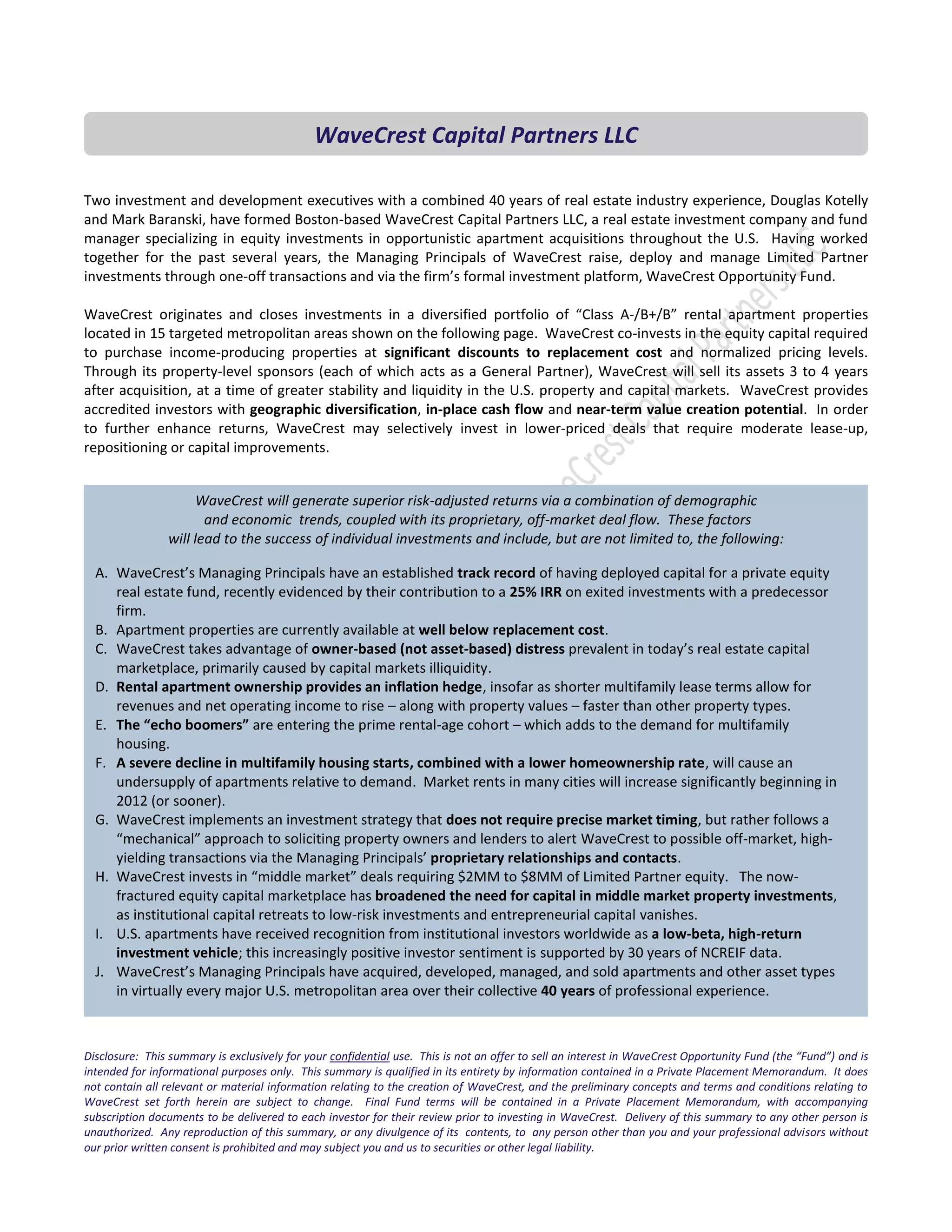 WCCP Executive Summary | PDF