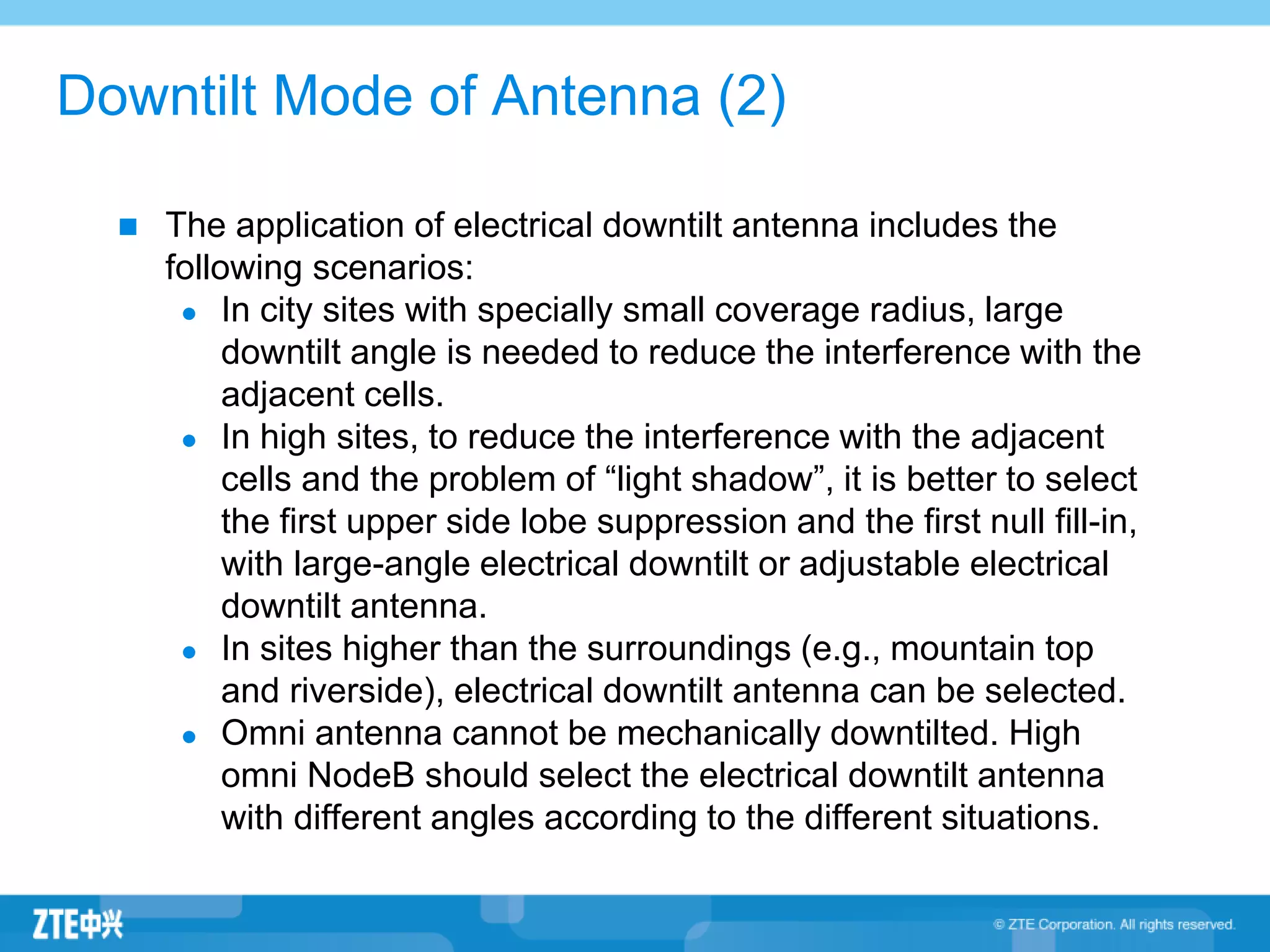 Wcdma p&o-c-en-antenna model selection-4-60 | PPT