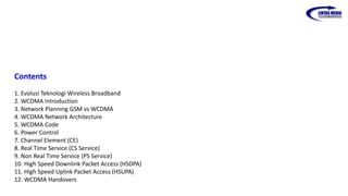 Wcdma basic introduction | PPTX