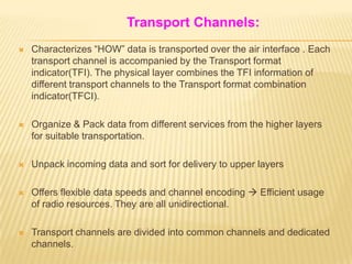 Wcdma channels | PPT