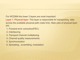 Wcdma channels | PPT