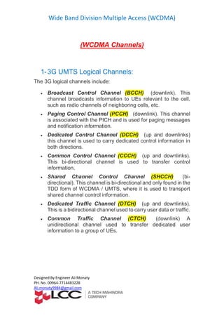 WCDMA Principles | PDF