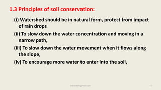 WCE-Unit-1-1.pdf@#123 water Conservation Engineering | PDF
