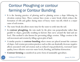 Wce agronomic water conservation measures | PPT