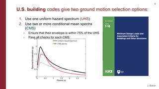 Utilization of the Conditional Mean Spectrum in risk and building code assessments | PDF ...